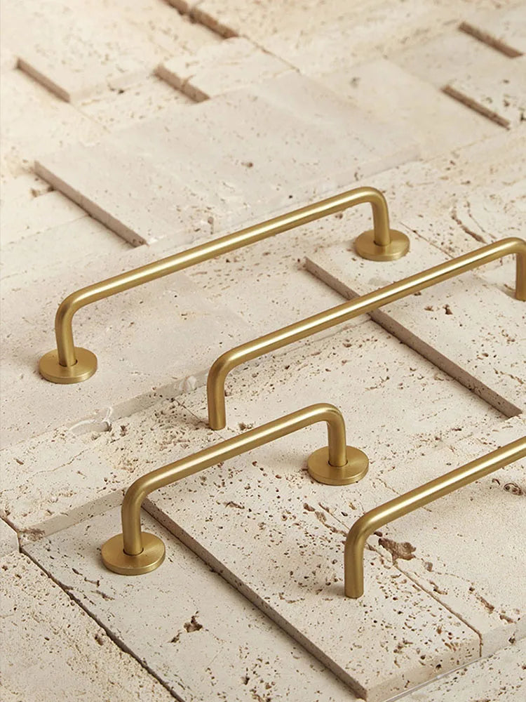 Modern Brass Furniture Bar Handles – Stylish Cabinet Pulls and Towel B ...