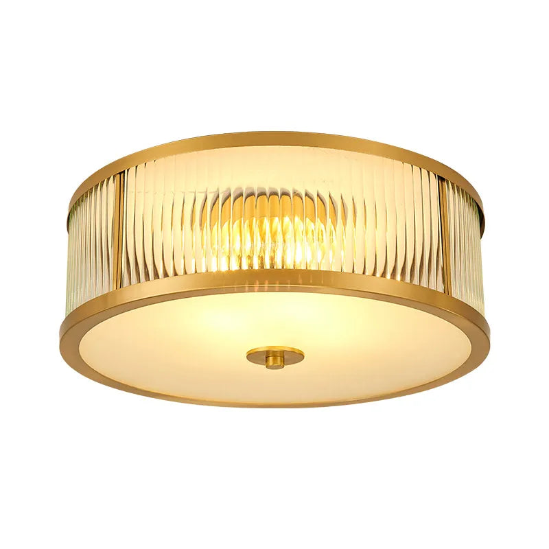 Elegant American Seiko Pure Copper Ceiling Light - Modern Minimalist L ...